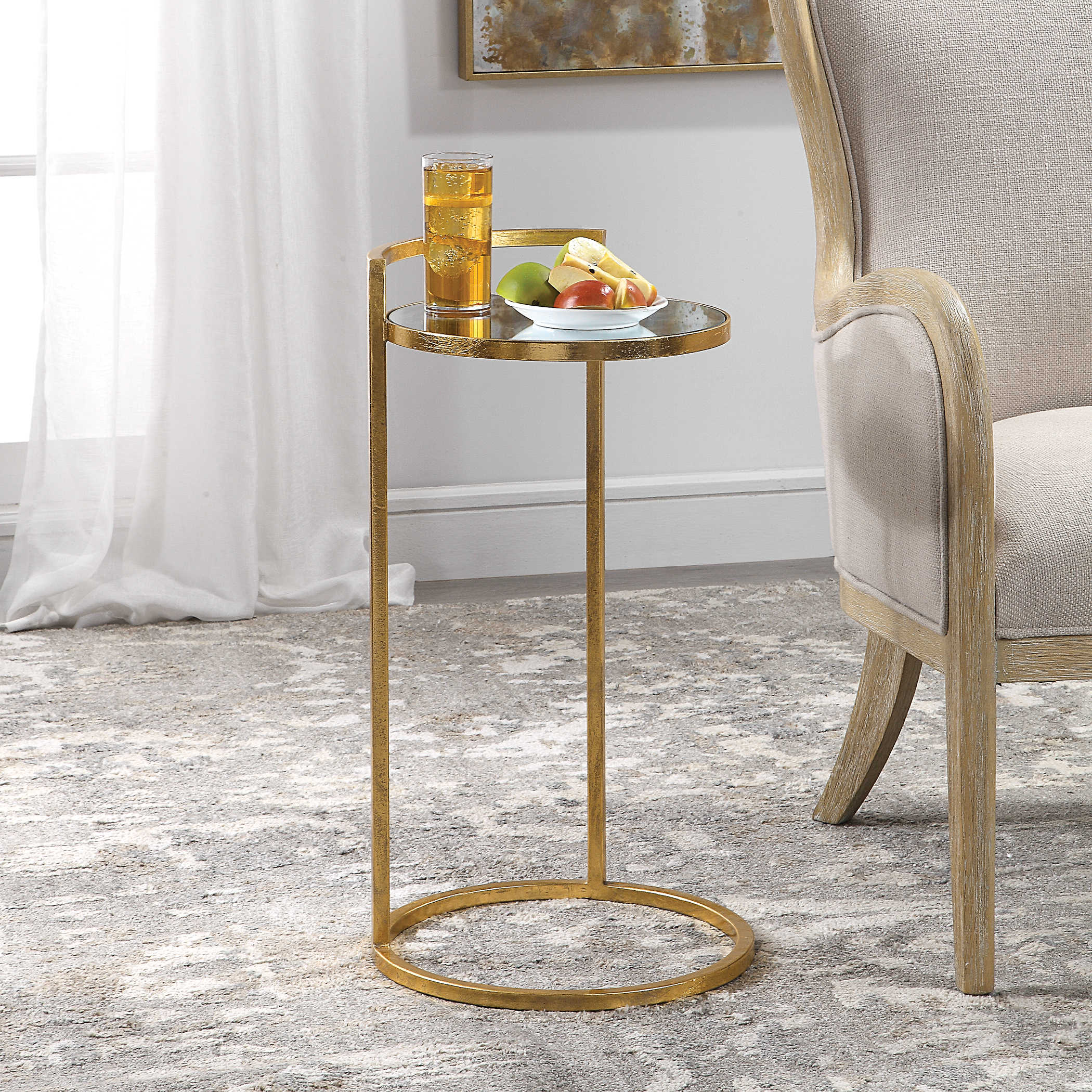 Gold Side Tables - Htgt Furniture