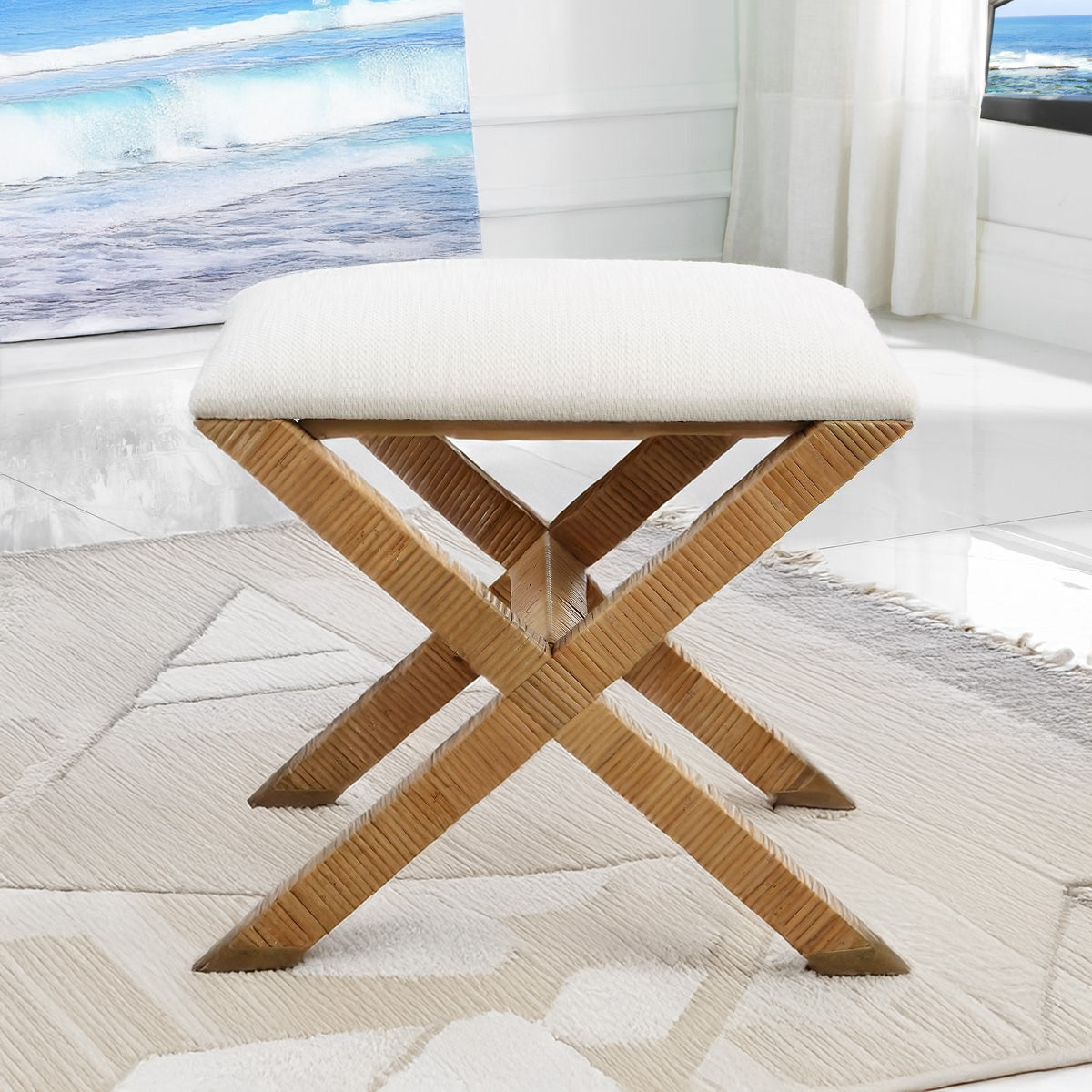 Short Upholstered Benches